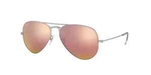 Ray-ban Ray-Ban Aviator Sunglasses With Flash Lenses Copper Flash
