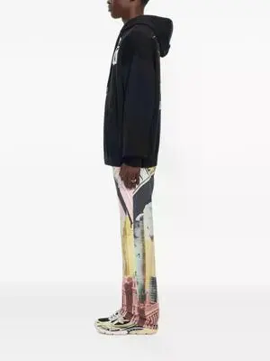 Off-White Palace Arrow Logo-print Drawstring Hoodie