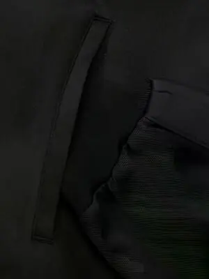 PLEASURES Logo Patch Track Jacket - Black