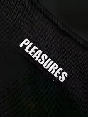 PLEASURES Logo Patch Track Jacket