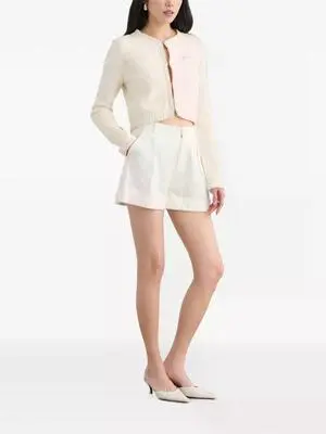 TOCCIN Nara Pleated Cuffed Shorts
