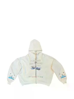 Astrum Graphic-print Zip-up Hoodie