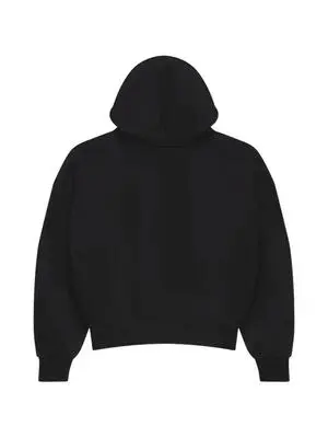 LOSTSHDWS Flower Motif Hoodie - Black