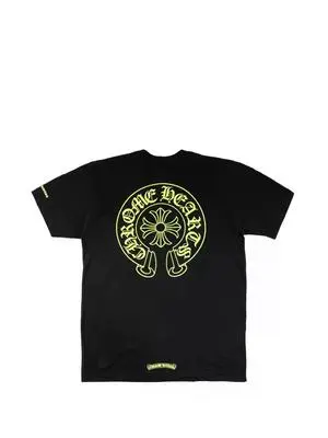 Chrome Hearts Horseshoe Logo-print T-shirt - Black