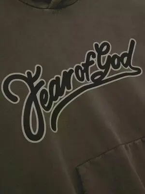 Fear Of God Logo-print Hoodie