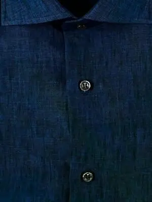 FRAY Spread-collar Button-up Shirt
