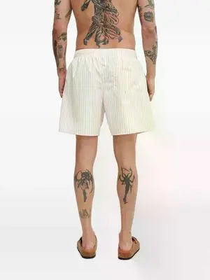 Lacoste Striped Swim Shorts