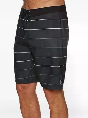 Hurley Striped Swim Shorts - Black