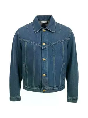 JIL SANDER Button-up Denim Jacket - Blue