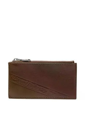 DIESEL® Flag-d Iii Logo-embossed Cardholder
