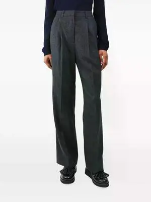 ISSUE TWELVE Stanley Wool-blend Tailored Trousers - Grey
