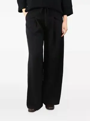 GEOFFREY B. SMALL Pleated Wide-leg Trousers