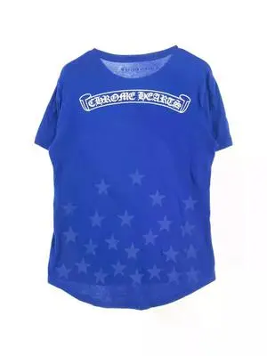 Chrome Hearts Vertical-logo Graphic T-shirt