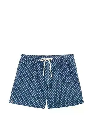 MC2 SAINT BARTH Sailboat Print Swim Shorts