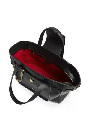 LANCEL Thea Grained Leather Tote Bag