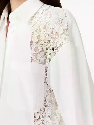 Stella McCartney Lace-panelled Asymmetric Dress