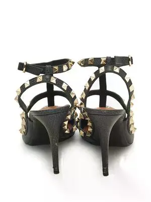 Valentino Garavani Rockstud Caged Leather Pumps