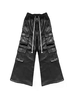 77 STUDIOS M.i.m Convertible Cargo Pants - Black