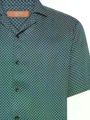 CRUNA Havana Geometric-print Shirt