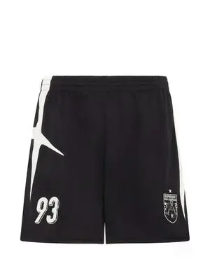 REPRESENT Star Football Panelled Shorts