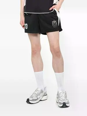 REPRESENT Star Football Panelled Shorts