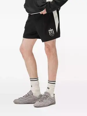 REPRESENT Star Shorts In Micro Mesh - Black