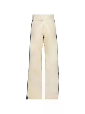 MARKING DISTANCE Easy Rider Leather Trousers - Neutrals