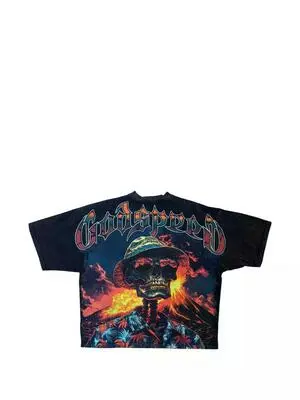 GODSPEED Natural Disaster Graphic-print T-shirt