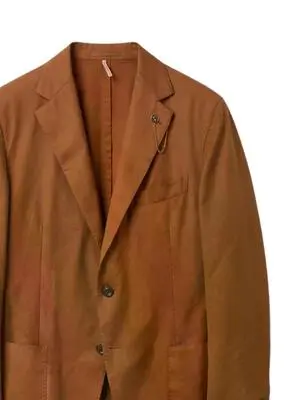 SANTANIELLO Single-breasted Chain-link Blazer
