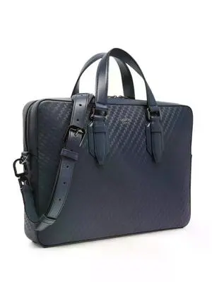 LANCEL Charlie Laptop Bag - Blue