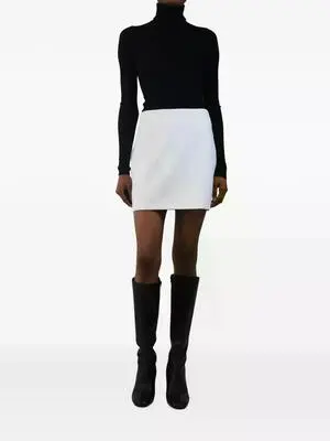 Veronica Beard Tuxedo Mini Skirt