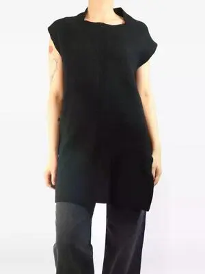 Rick Owens Asymmetric Knitted Vest