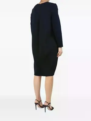 JIL SANDER Long-sleeved Midi Dress