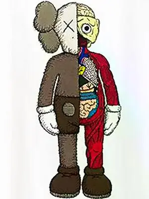 KAWS X Uniqlo Flayed T-shirt