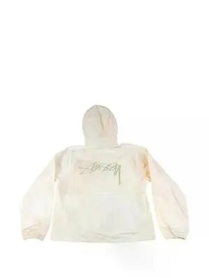 StÜssy Beach Shell Wave-dye Hooded Jacket - Neutrals