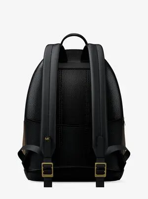 Michael Kors Jet Set Pebbled Leather Backpack