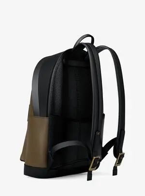 Michael Kors Jet Set Pebbled Leather Backpack