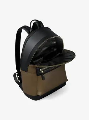 Michael Kors Jet Set Pebbled Leather Backpack