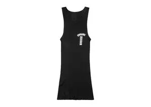Chrome Hearts Tbar Cross Tank Top - Black