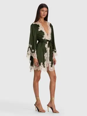 Alice + Olivia Drea Lace Robe