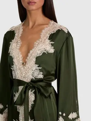 Alice + Olivia Drea Lace Robe