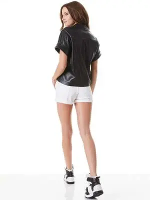Alice + Olivia Edyth Vegan Top