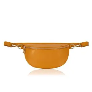 BETSY & FLOSS Zadar Crossbody Waist Bag In Mustard - Yellow