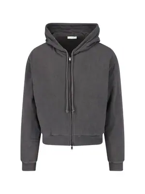 THE ROW Zip Hoodie "mabon - Black