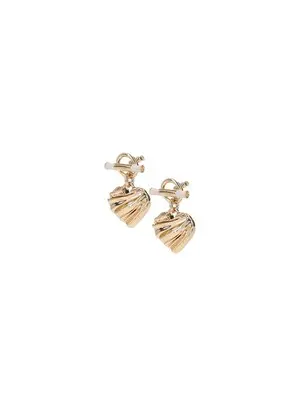 Chloé Earrings "heart - Gold