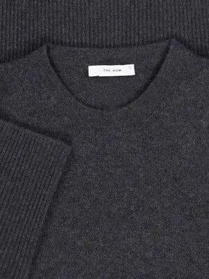 THE ROW Odelle Cashmere Sweater - Gray