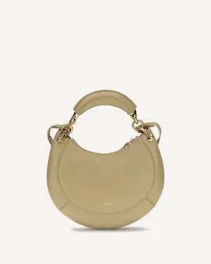 Chloé Marcie Shoulder Bag - Beige