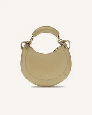 Chloé Marcie Shoulder Bag - Beige