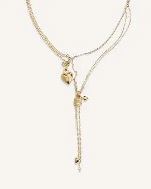 Chloé Paddington Mini Necklace - Gold