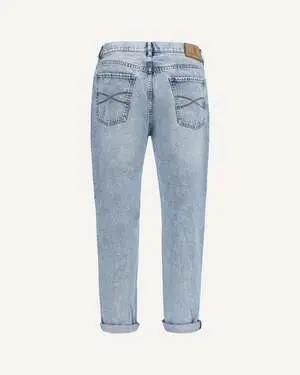 Brunello Cucinelli Straight-leg Turn-up Jeans